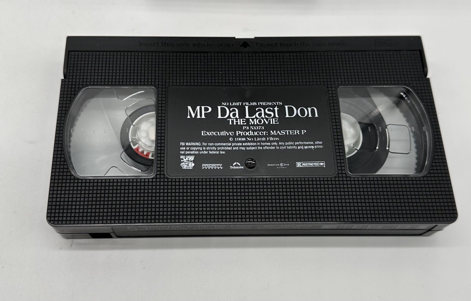 Master P: MP Da Last Don Movie VHS Tape 1998 Parental Advisory Explicit ...