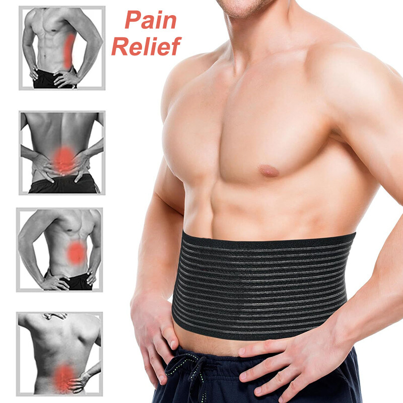 Umbilical Hernia Belt for Men Navel Truss Belly Button Abdominal Binder ...