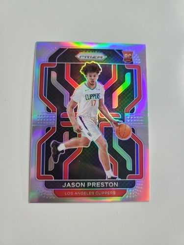 2021-22 Prizm JASON PRESTON Rookie Silver #327 LA Clippers | eBay Australia