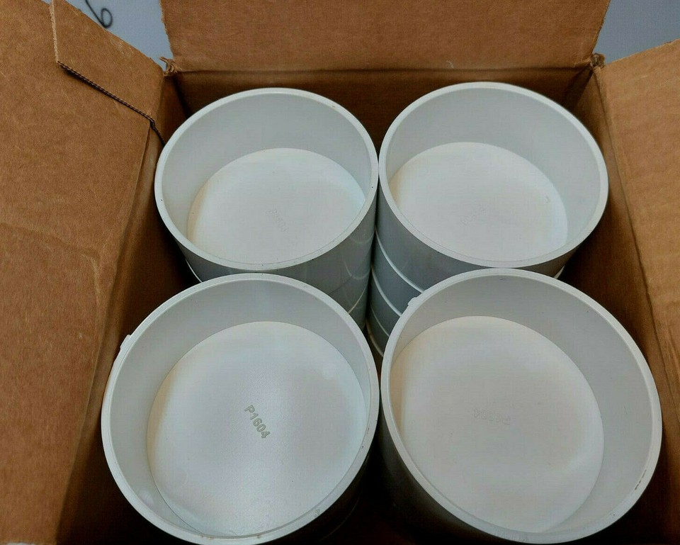 (Multi-Pack) Napco Pipe & Fittings P1604 4" SDR Solvent Weld Cap, SDR35 ...