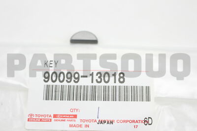 9009913018 Genuine Toyota KEY(FOR DRIVE GEAR) 90099-13018 | eBay