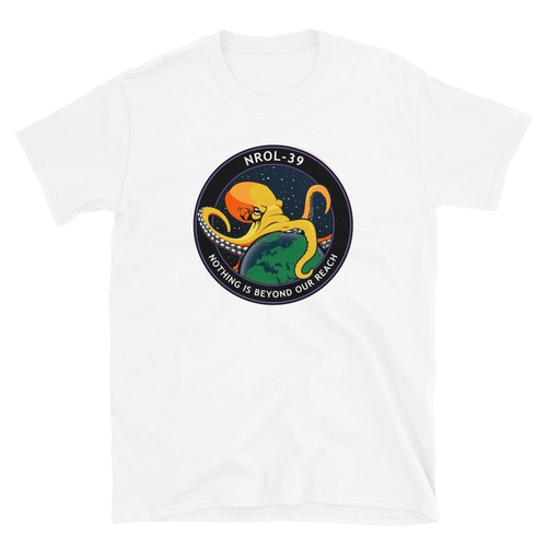 Spy Mission - Official NROL-39 octopus logo T-Shirt | spy satellite USA ...