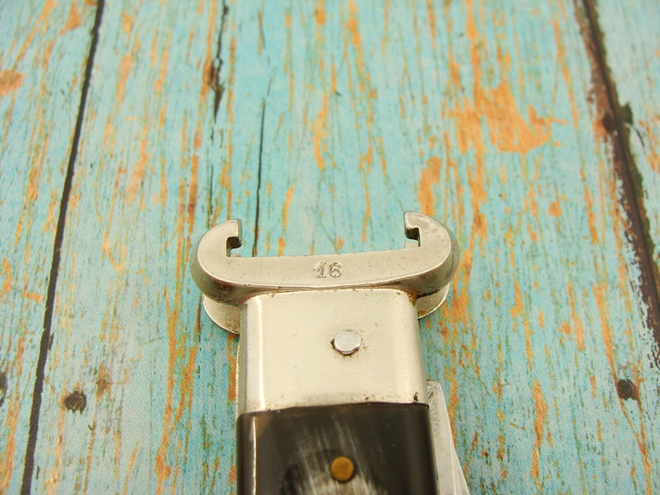 VINTAGE ITALIAN ROSTFREI SPORTSMAN SHOTSHELL EXTRACTOR POCKET KNIFE ...