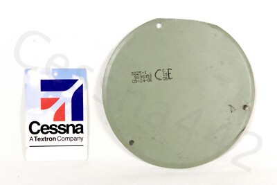 Cessna Factory Original OEM S225-1 Floor Inspection Cover 5" Green Zinc ...