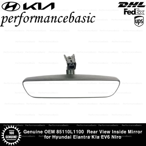 Genuine OEM 85110L1100 Rear View Inside Mirror for Hyundai Elantra Kia ...