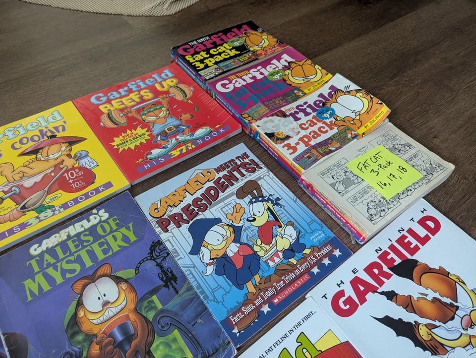 Garfield Books Assorted - Lot Of 38 Used Books. Wide Variety | eBay