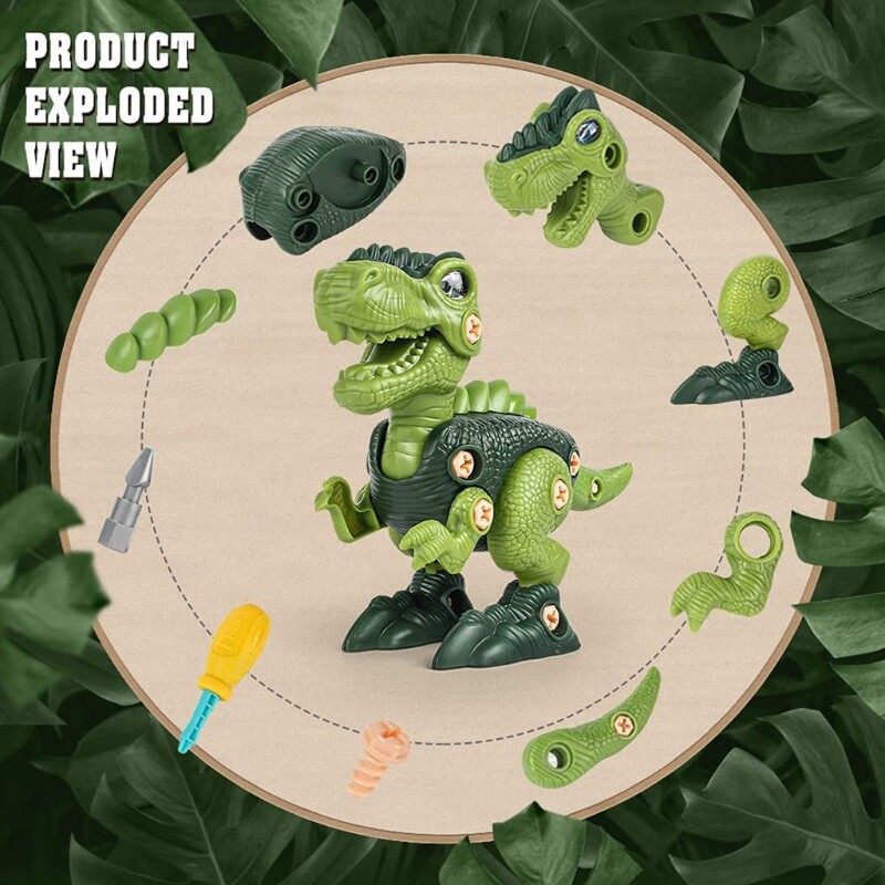 Educational STEM Building Dinosaur Learning Gifts Dinosaur Toy | eBay