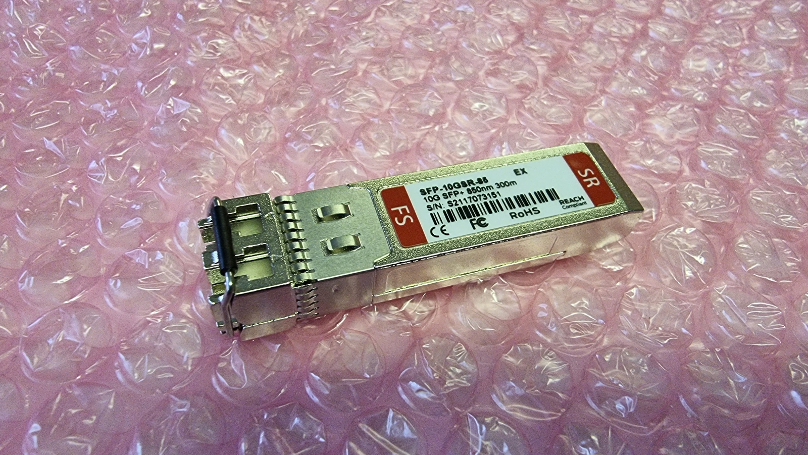Fiberstore 10G SR SFP+ Ethernet Module Transceiver SFP-10GSR-85 (10301 ...