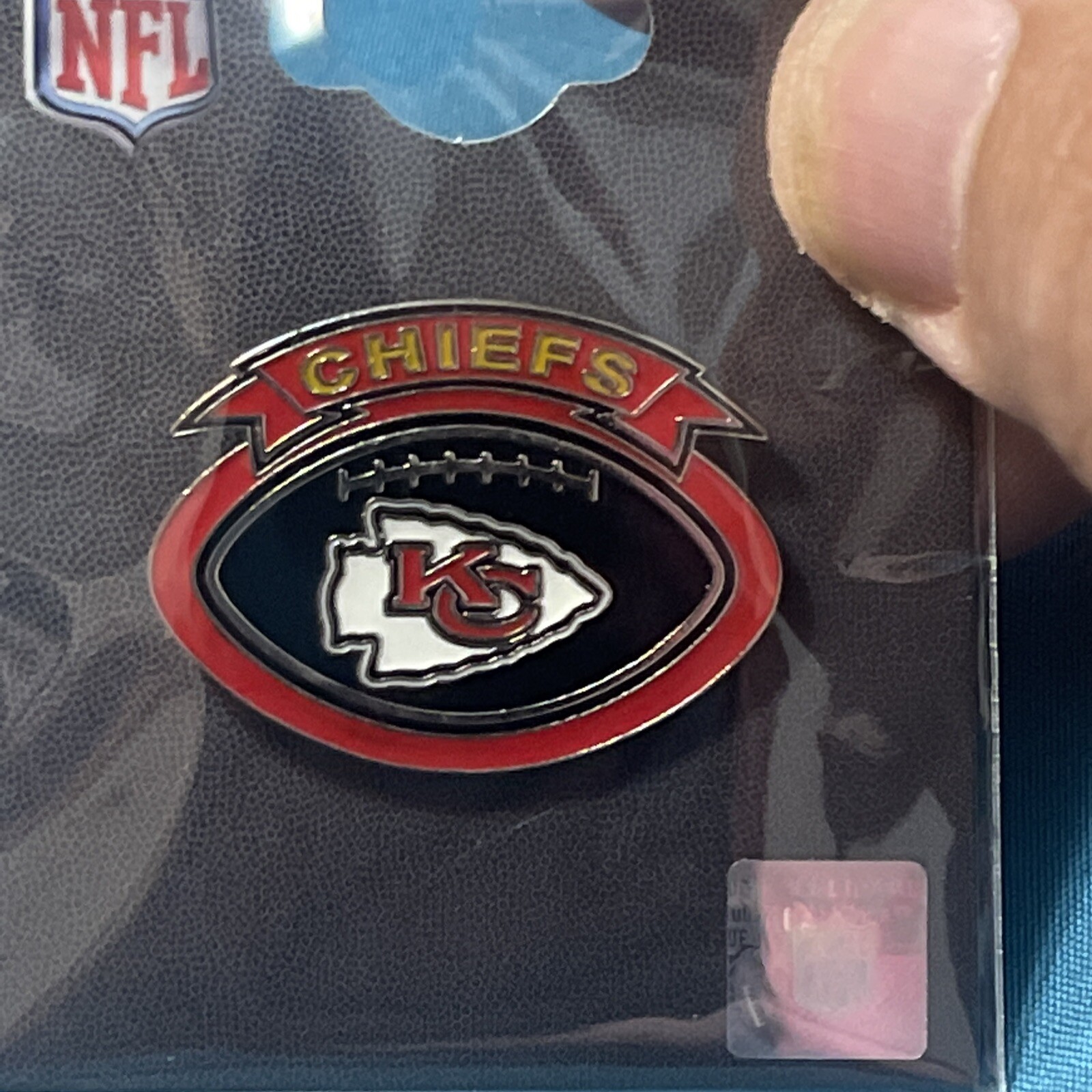 Kansas City Chiefs Touchdown Pin NFL | eBay