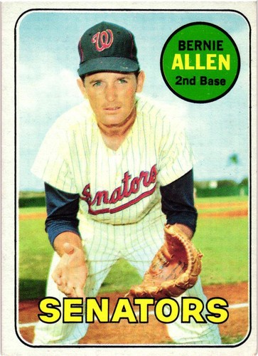 1969 Topps #27 Bernie Allen | eBay