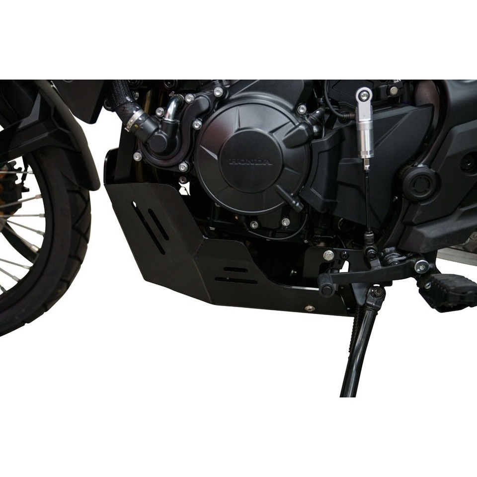Tusk Quiet Glide Adventure Skid Plate Black HONDA TRANSALP 750 XL750 ...