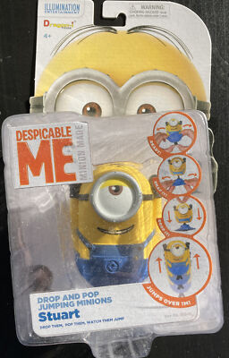Despicable Me - Drop and Pop Jumping Minions STUART New - Stuart Leaps ...