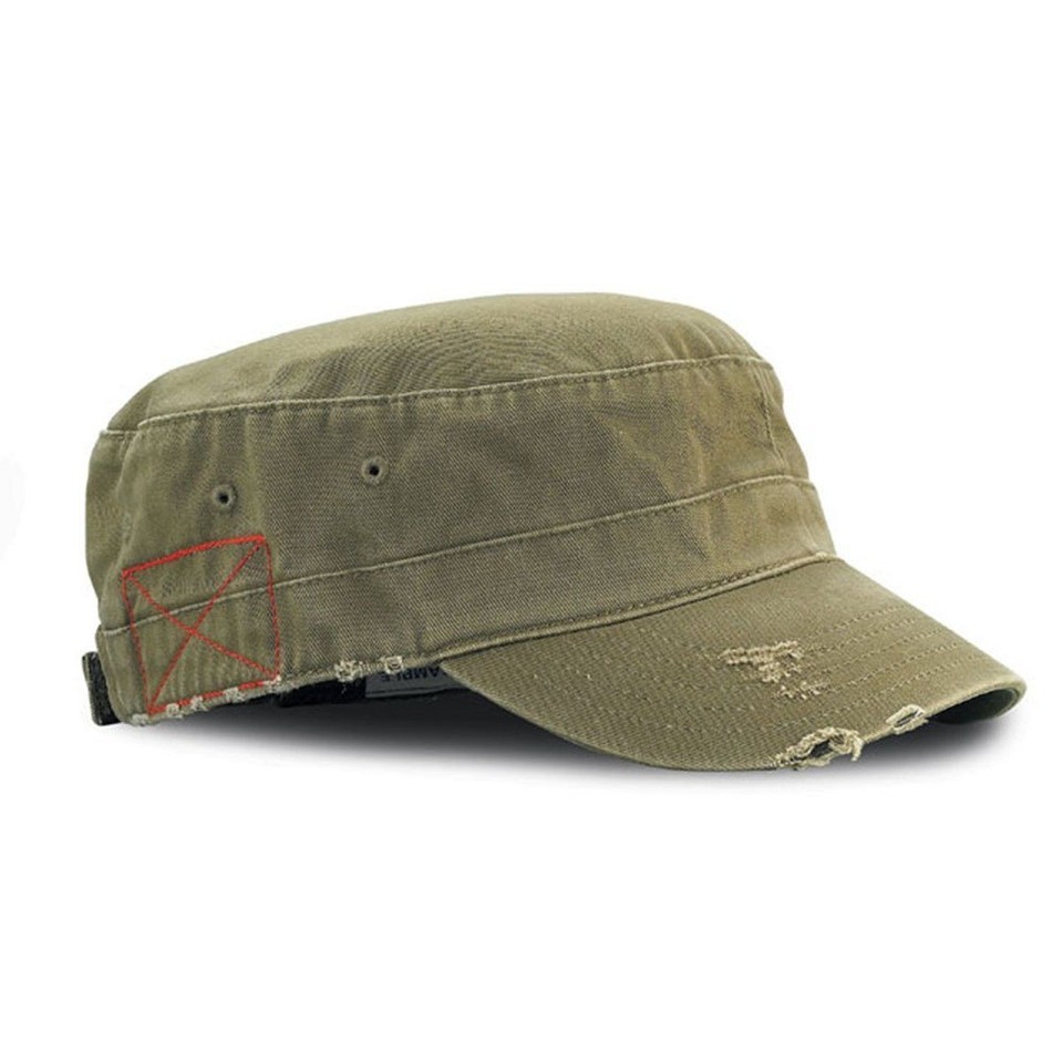 BDU Inspired Low Profile Short Bill Adjustable Hat, fidel, military ...