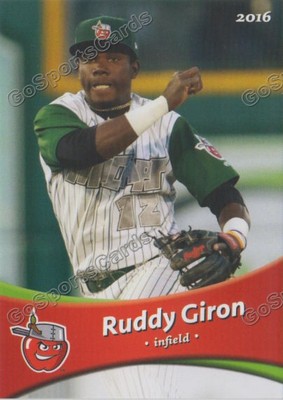 2016 Fort Wayne Tin Caps Ruddy Giron RC Rookie Padres Minor | eBay