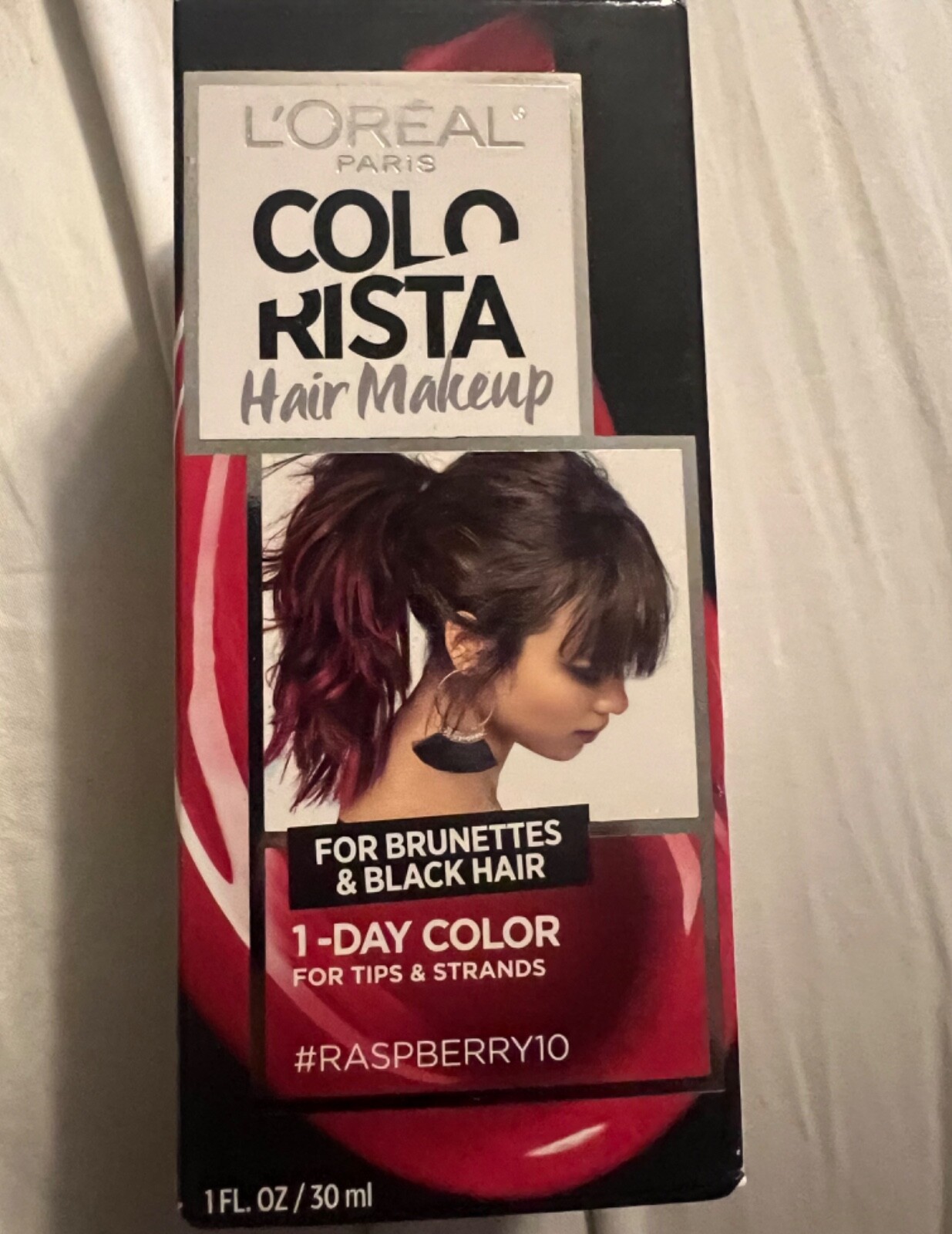 2 pk L'Oreal Paris Colo Rista Hair Makeup 1-Day Color #Raspberry10 | eBay