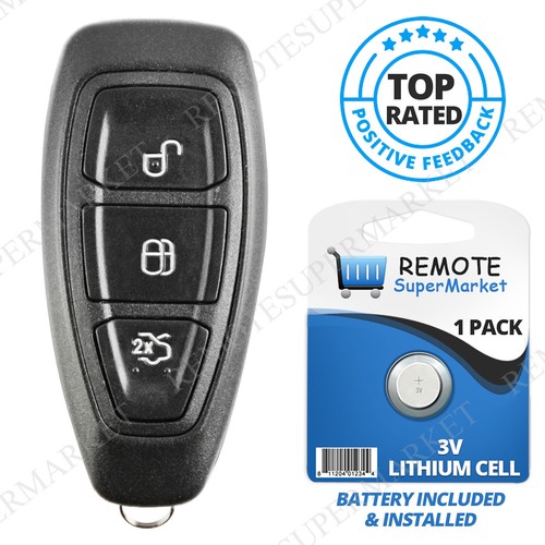 Replacement for Ford 2011-2017 Fiesta Remote Car Key Fob Keyless Entry ...