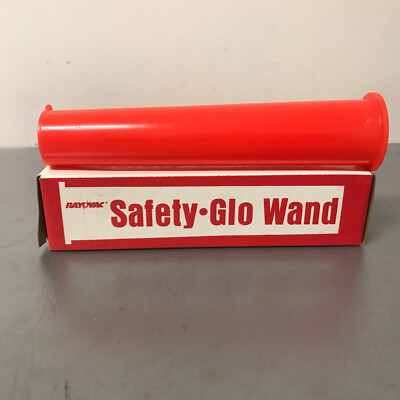 NOS Rayovac Safety-Glo 8-Inch Polyethylene Glow Wand No. W8 IN2/IN3 ...