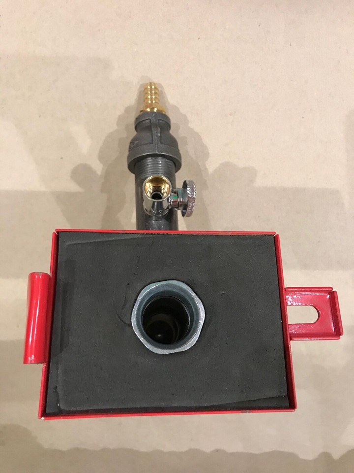 BLAST CABINET METERING VALVE HARBOR FREIGHT SANDBLASTING METERING MEDIA ...