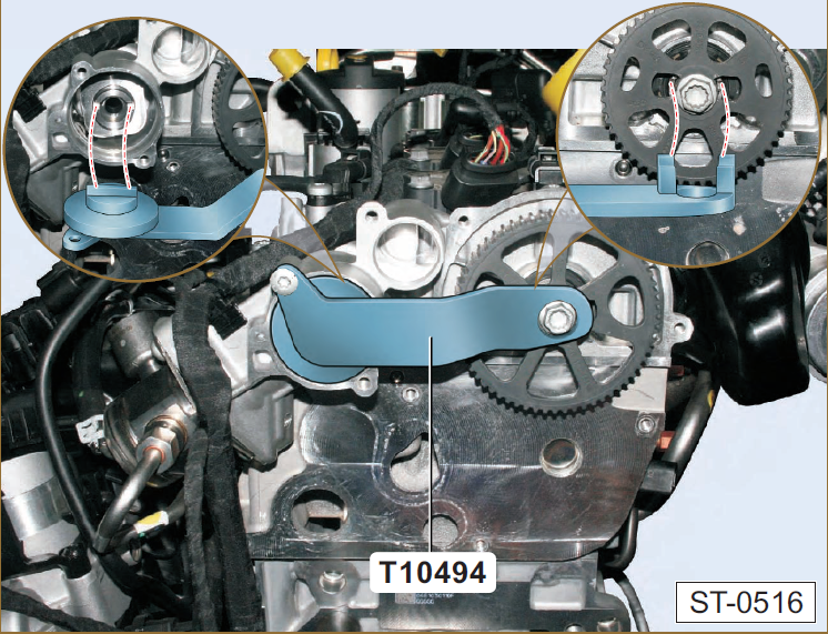 Car Camshaft Clamp Locking Timing Tool T10494 for VW Audi Skoda 4cyl ...