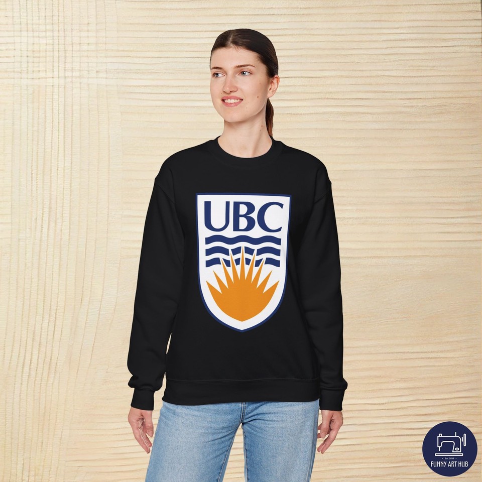 UBC The University of Britihs Columbia Emblem Logo Unisex Sweatshirt | eBay
