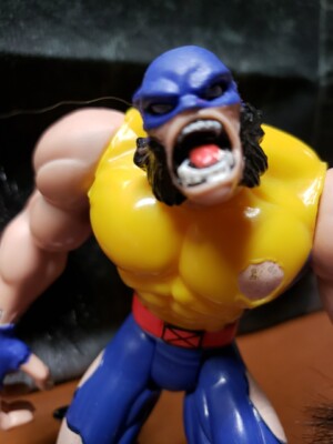Vintage X-Men ToyBiz Marvel Bone Claws Wolverine Figure RARE deluxe ...