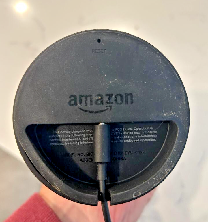 Amazon Echo 1st Generation Wireless Alexa-Enabled Smart Speaker & Power ...