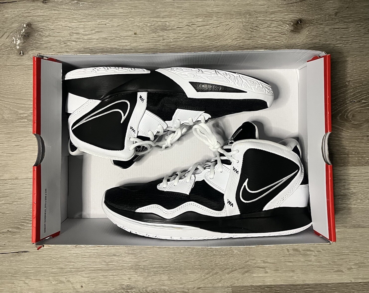 Size 11 - Nike Kyrie Infinity TB Black White for sale online | eBay