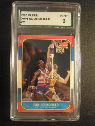 1986-87 Fleer # 95 Dan Roundfield SPA Mint 9 | eBay