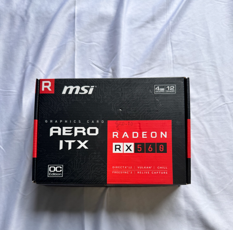 MSI Radeon RX 560 AERO ITX 4GB OC GDDR5 Graphics Card Boxed | AMD GPU ...