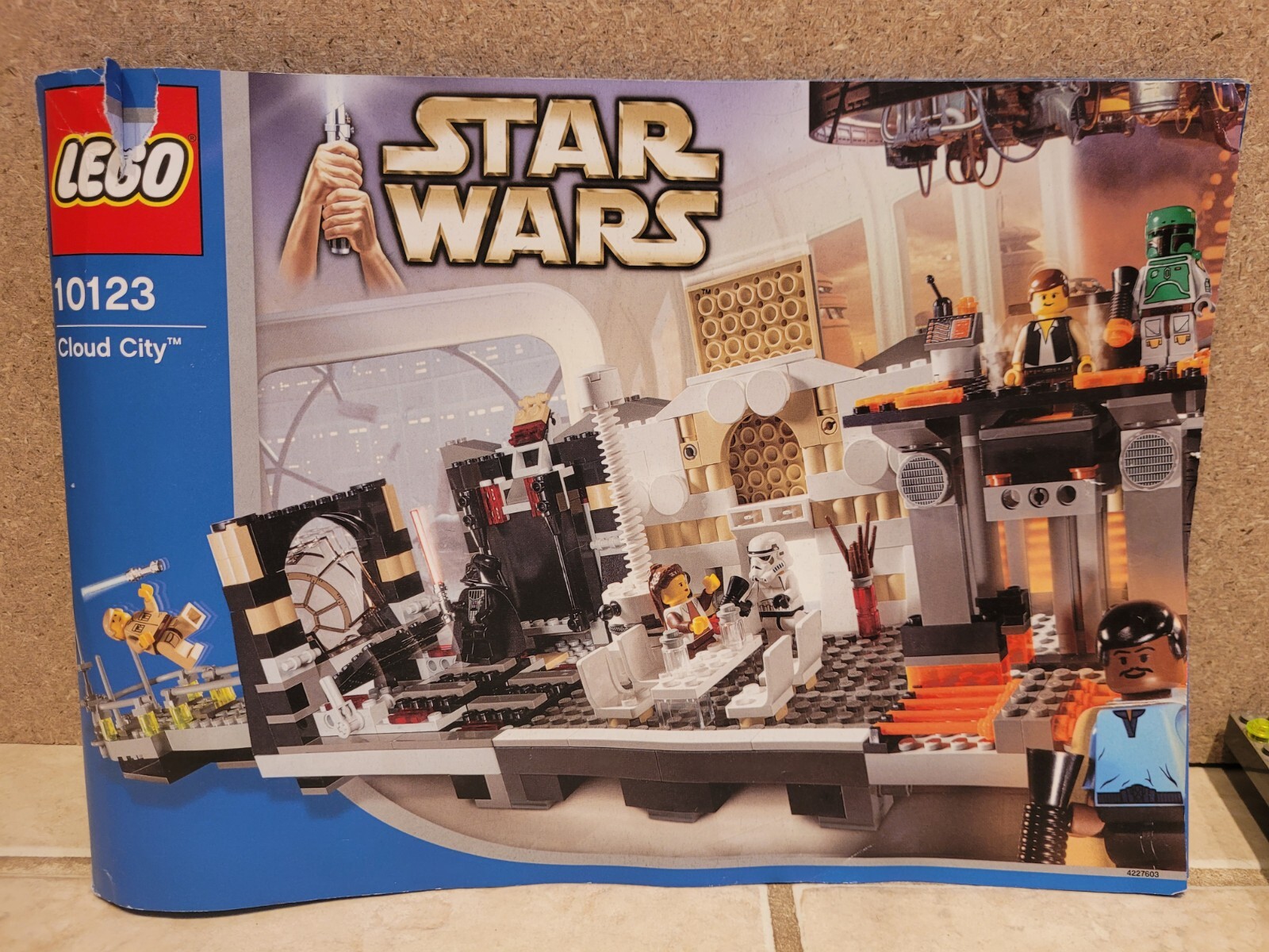 LEGO Star Wars: Cloud City 10123 100% COMPLETE with ALL FIGURES | RARE ...