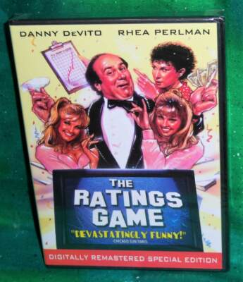 NEW RARE OOP OLIVE FILMS DANNY DEVITO RHEA PERLMAN THE RATINGS GAME DVD ...