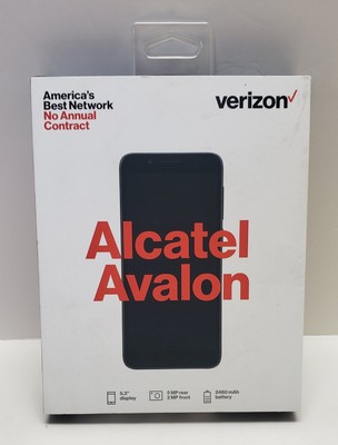 New Alcatel Avalon 5059SPP prepaid Verizon smartphone 16GB suede gray ...