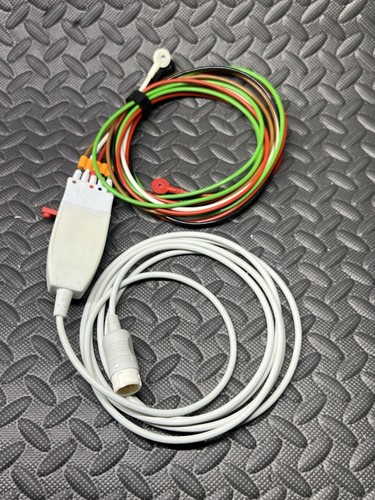 Philips 5 Leads Snap ECG / EKG Leadwires Cable Set M1644A, M1668A ...