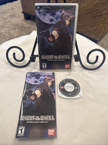 Ghost in the Shell: Stand Alone Complex (Sony PSP, 2005) RARE! CIB! W ...