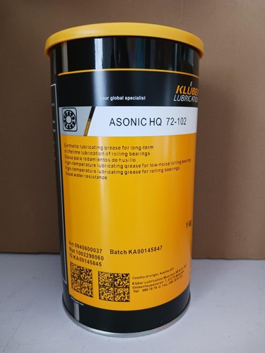 KLUBER Lubrication ASONIC HQ 72-102 Grease 1Kg ( 35.3 OZ) New free ship ...