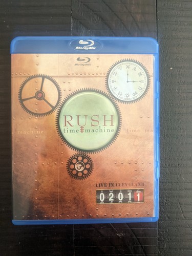 Rush Time Machine 2011 Live in Cleveland BLU-RAY Out of Print RARE ...