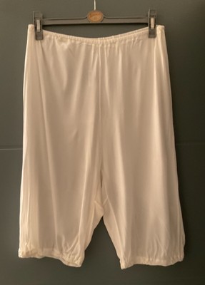 VINTAGE LADIES 1940s /50s WHITE BLOOMERS SIZE 22” 46-48 | eBay