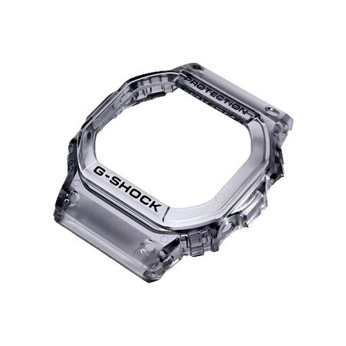 Genuine Casio G Shock Replacement bezel for DW5600TLS-8 TRANSPARENT ...
