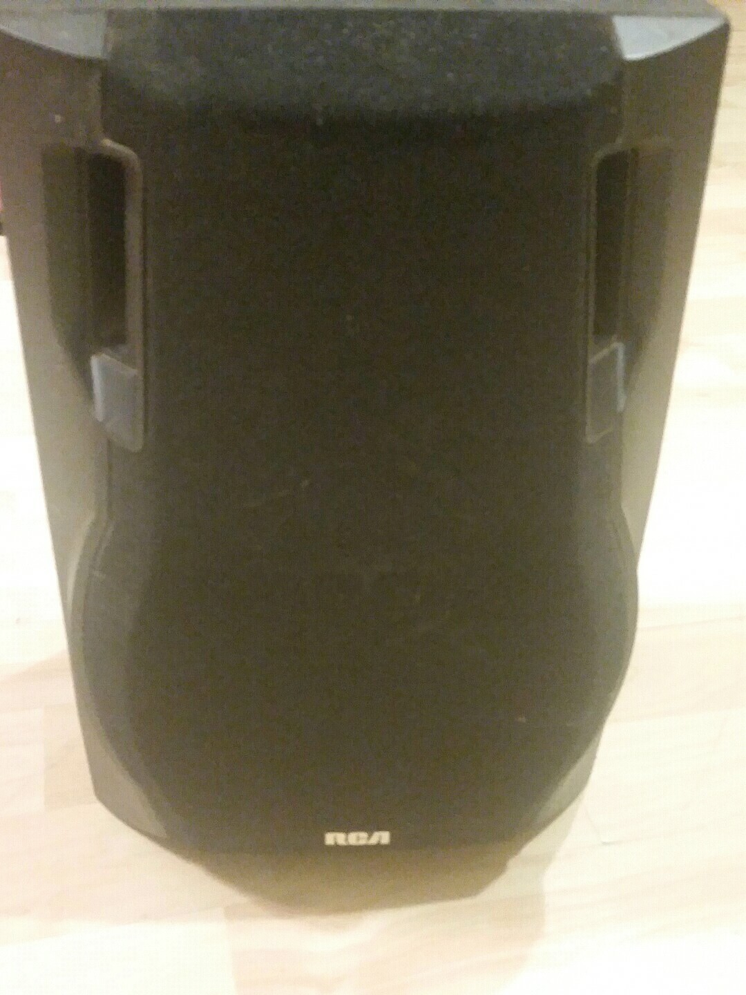RCA Bookshelf Speaker Vintage Black single speaker | eBay