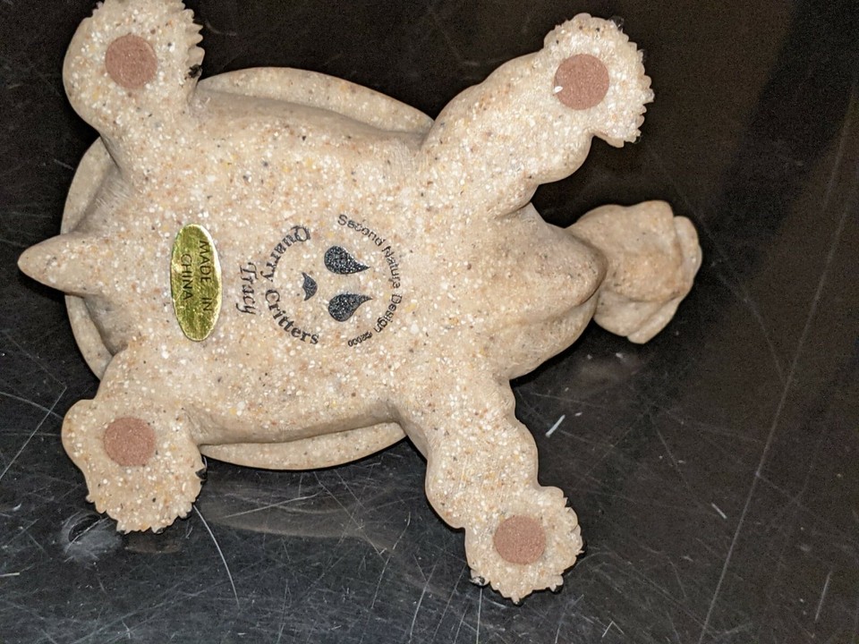 Quarry Critters Second Nature Design "Tracy" Turtle Figurine | eBay
