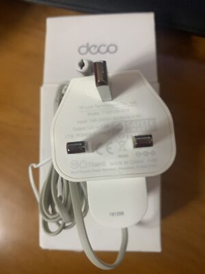 12V 1.2A Genuine TP-Link AC Adapter T120120-2D4 Wall Charger UK Plug ...