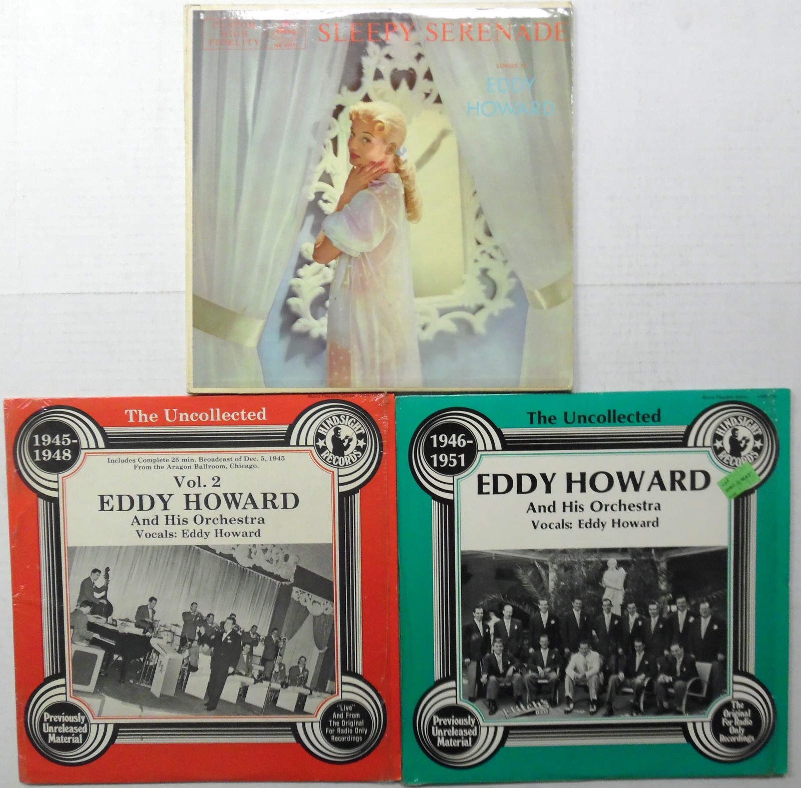 EDDY HOWARD LOT OF 3 LPs #1460 | eBay