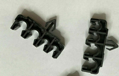 Multi Plastic Brake Line Pipe Mounting Holder Clips 5mm 8mm 3/16” 5/16 ...
