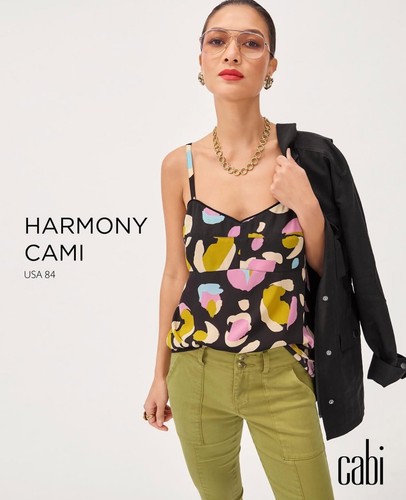 Cabi New NWT Harmony Cami #6629 black pink green XS - XL Was $84 | eBay