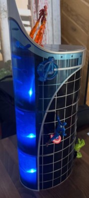 Cinemex Theater Marvel Avengers Tower Hulk Iron Man Popcorn Bucket ...