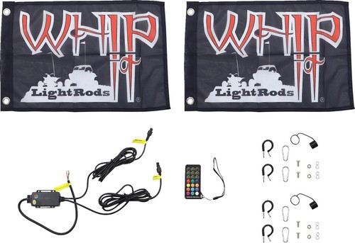 5Ft Black RGB Light Rod Set by Whip It SB-RGBBT-152 | eBay