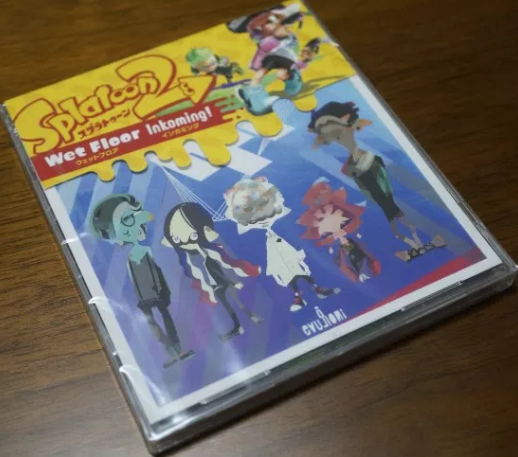 Splatoon 2 Original Soundtrack BGM CD Inkoming by Wet Floor Limited Ed ...