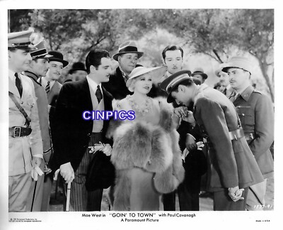 MAE WEST-BEAUTIFUL STAR 8X10 COPY PHOTO-1935 "GOIN TO TOWN" PAUL ...