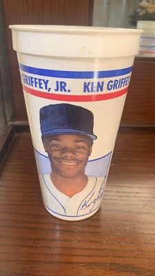 Vintage 1993 Ken Griffey JR. Seattle Mariners MLB Icee Collector ...