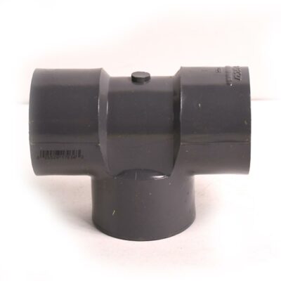 Thrifco 8214944 1-1/4 " Threaded x Threaded x Threaded PVC Tee SCH 80 ...